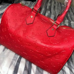 Louis Vuitton | Bags | Red Louis Vuitton Female Bag | Poshmark